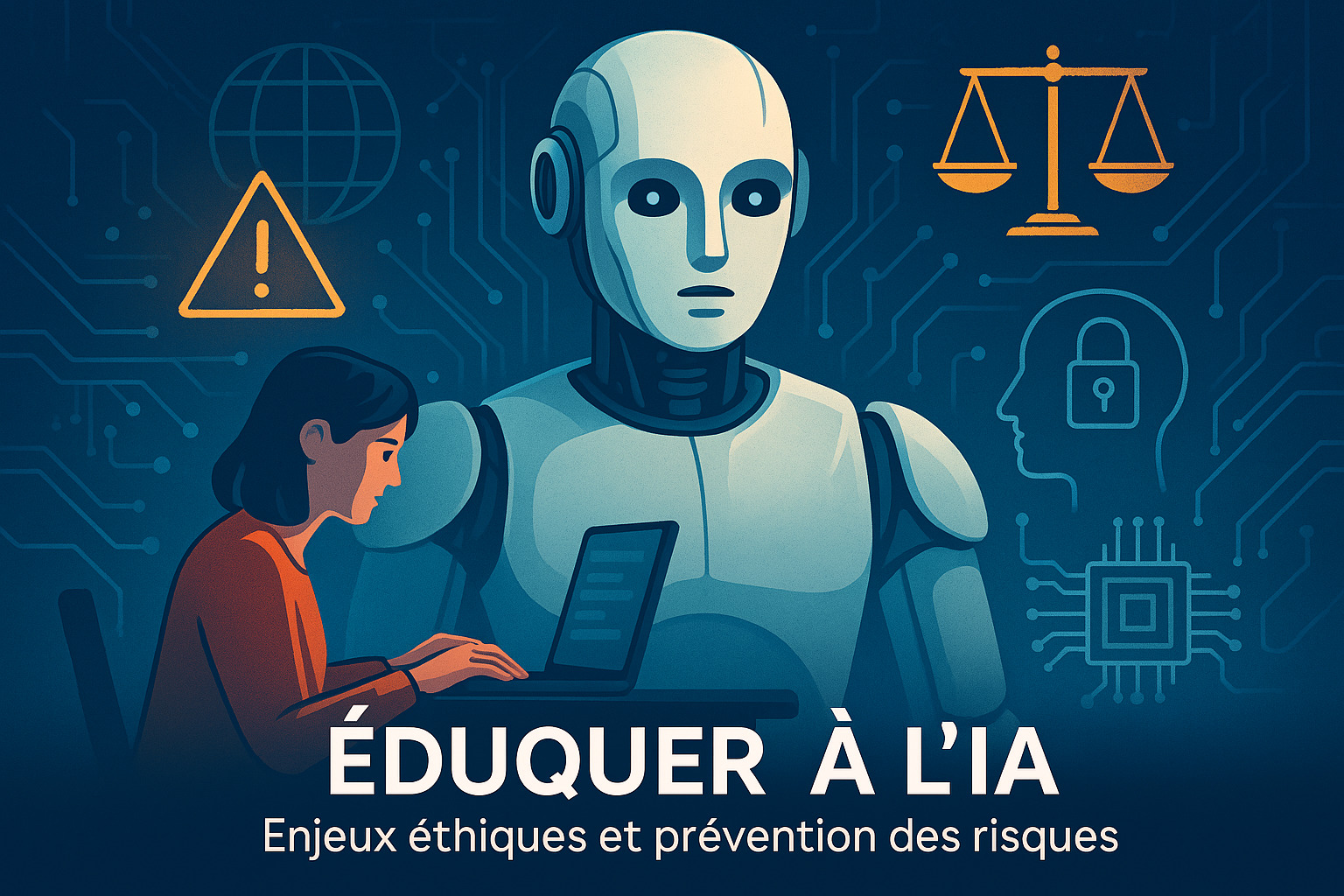 Éduquer à l'intelligence artificielle - Enjeux éthiques et prévention des risques